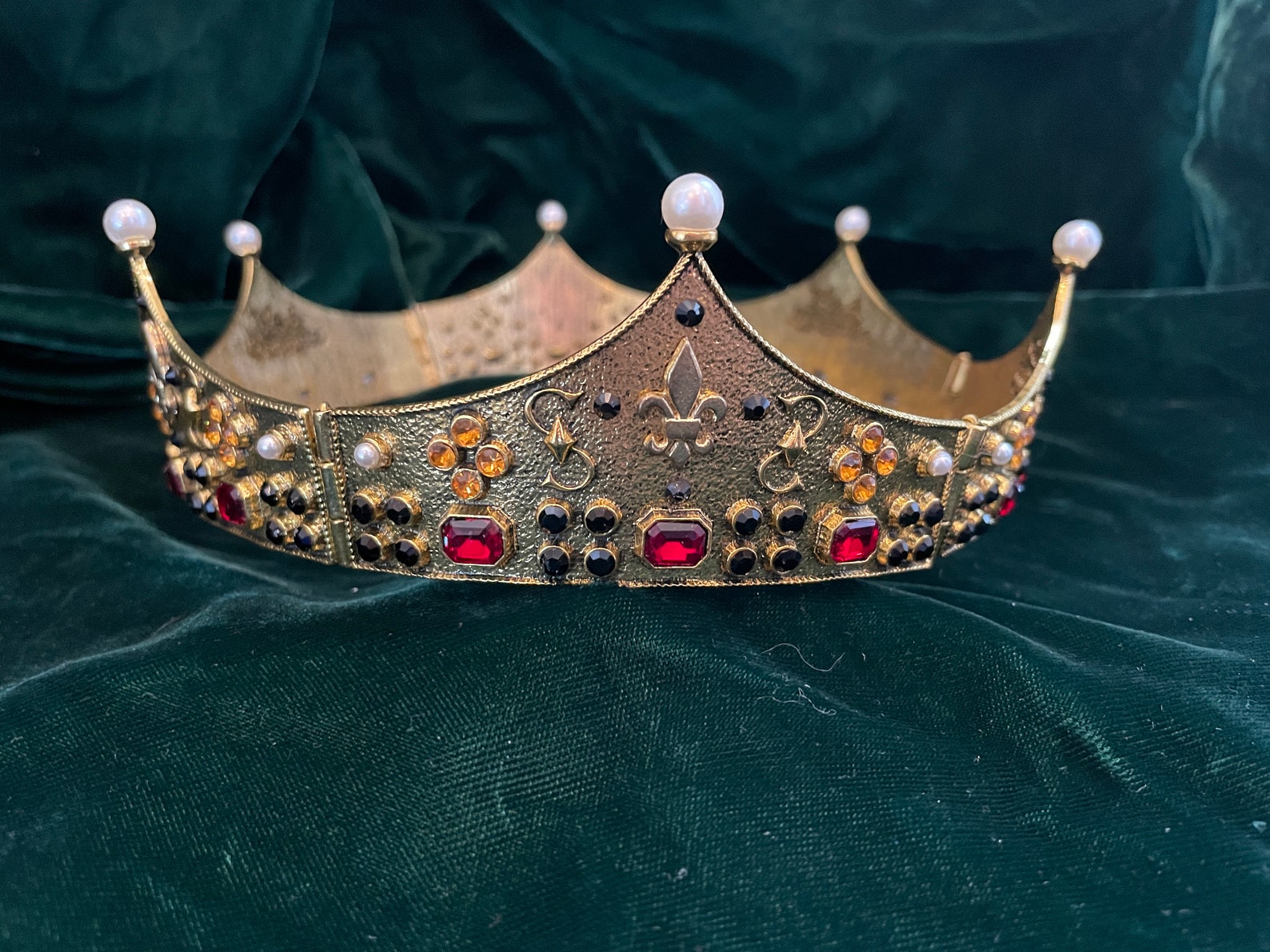 6 Pointed Baronial Coronethinged Crown Customized - Etsy