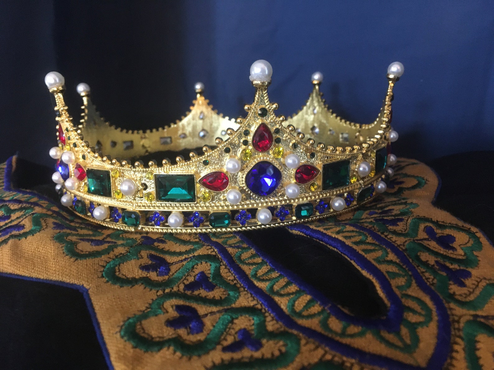 6 Pointed Baronial Coronet, LARP, Tiara Tuesday Autumn Crown ...