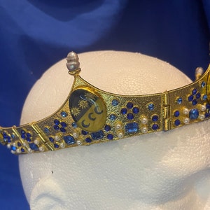 6 Pointed Baronial Coronet,hinged Crown Customized, Personalized ...