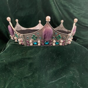 6 Pointed Baronial Coronet,hinged Crown Customized, Personalized ...