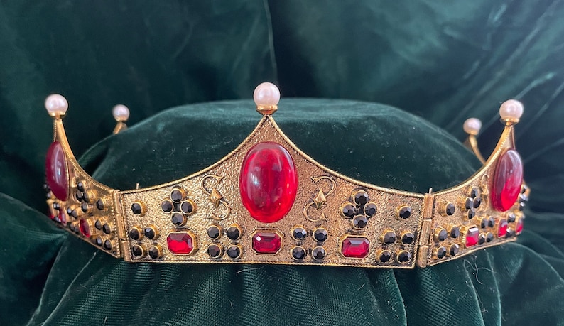 6 Pointed Baronial Coronethinged Crown Customized - Etsy