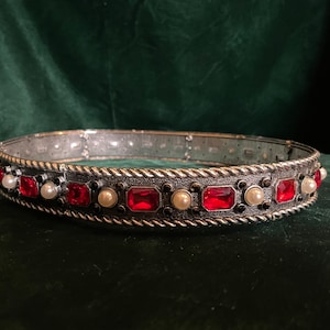 Wide Band Medieval Circlet Flat Crown Coronet for Nobleman Knight - Etsy