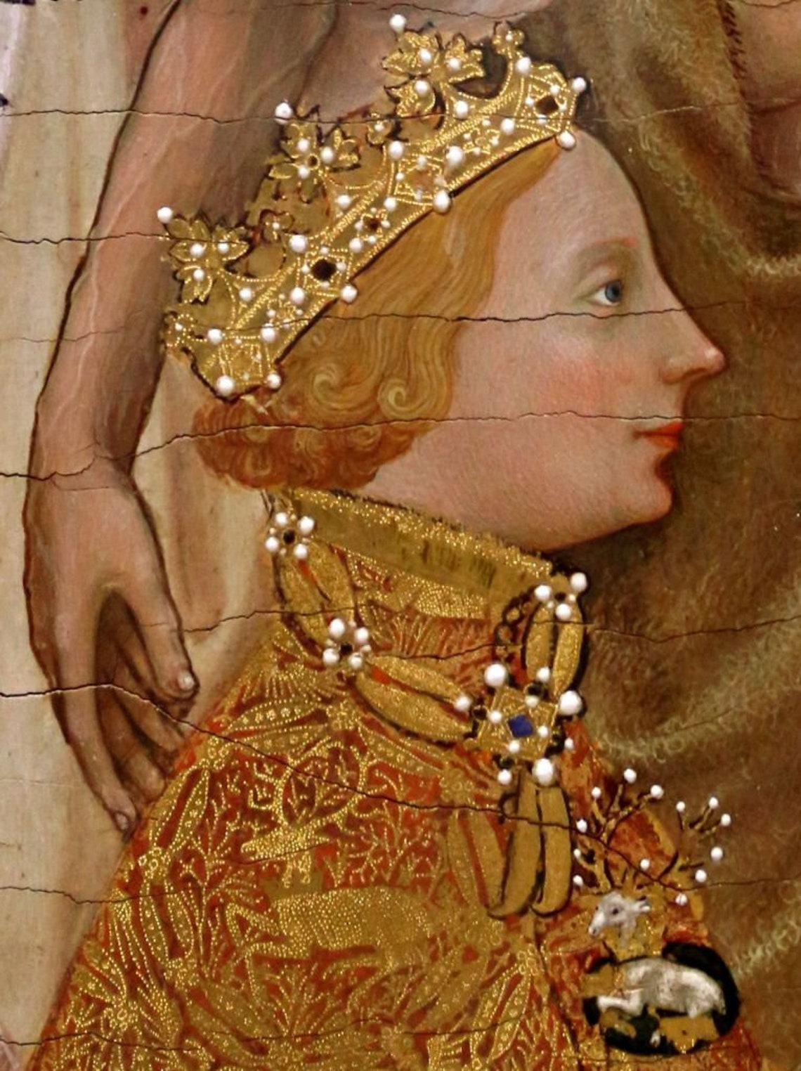 Ducal Medieval Gold Crown Metal King Queen Coronet Pearls Gems - Etsy