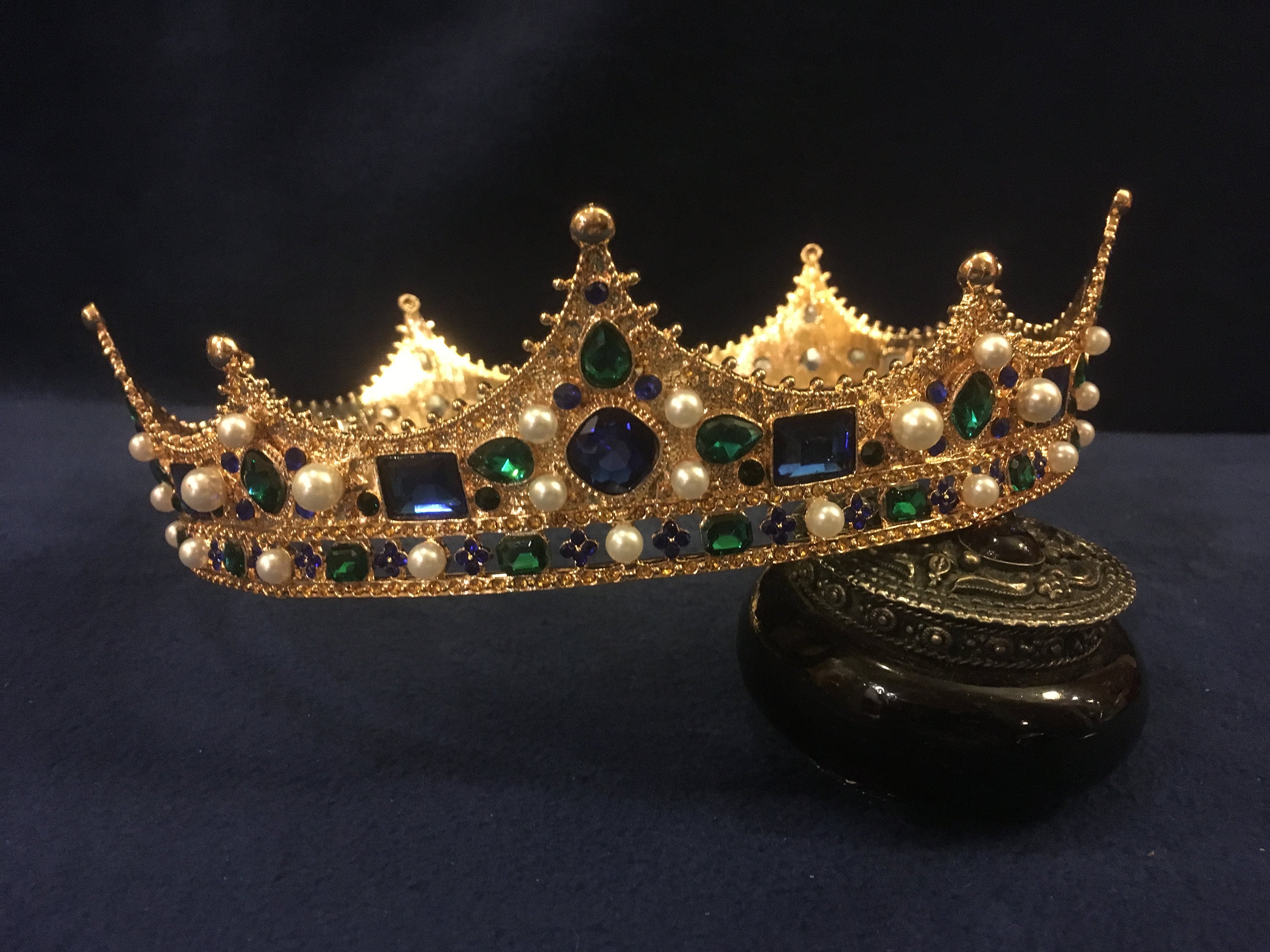 Gold Medieval Princess Crown