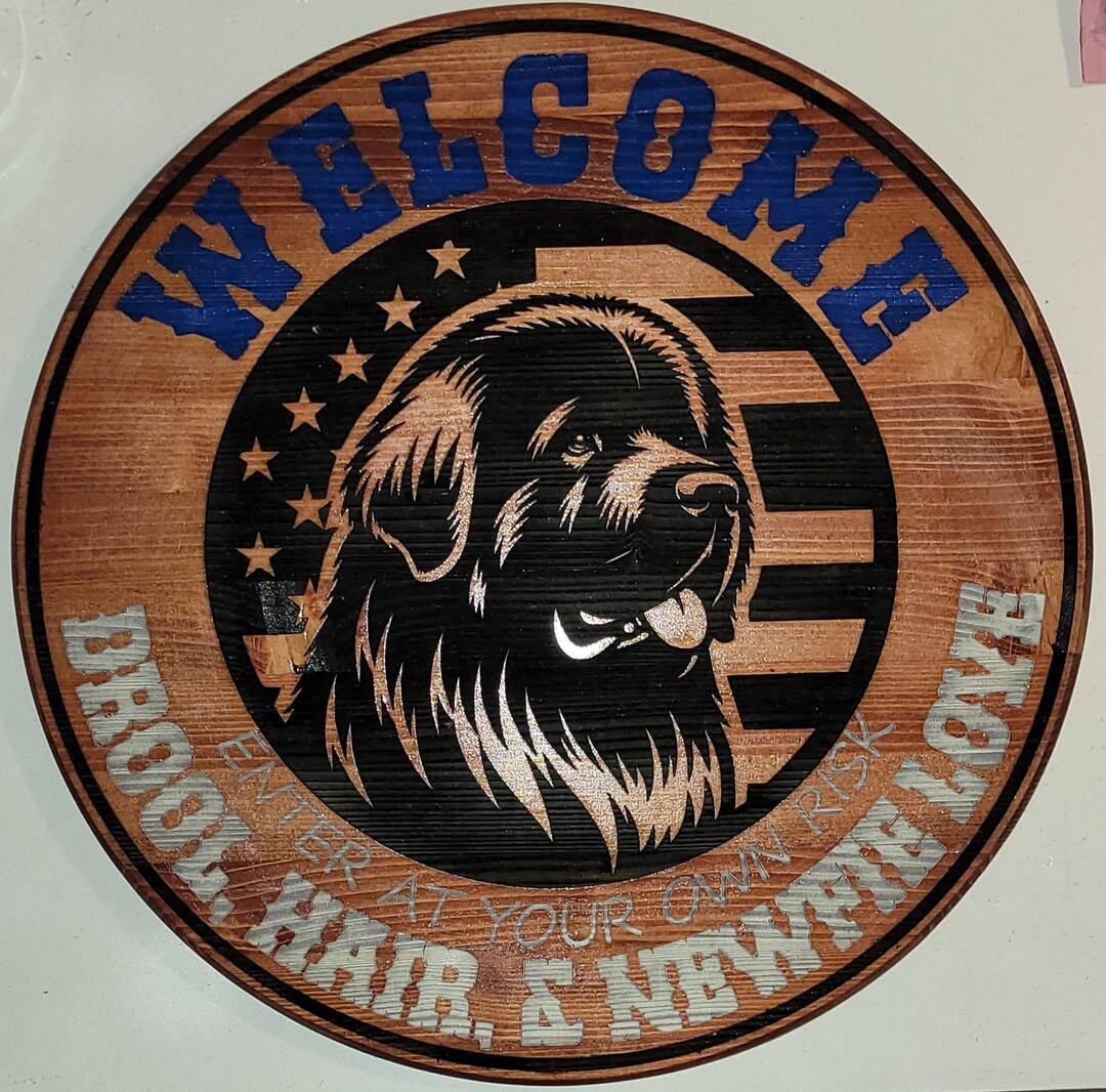 Newfie Welcome Sign - Etsy