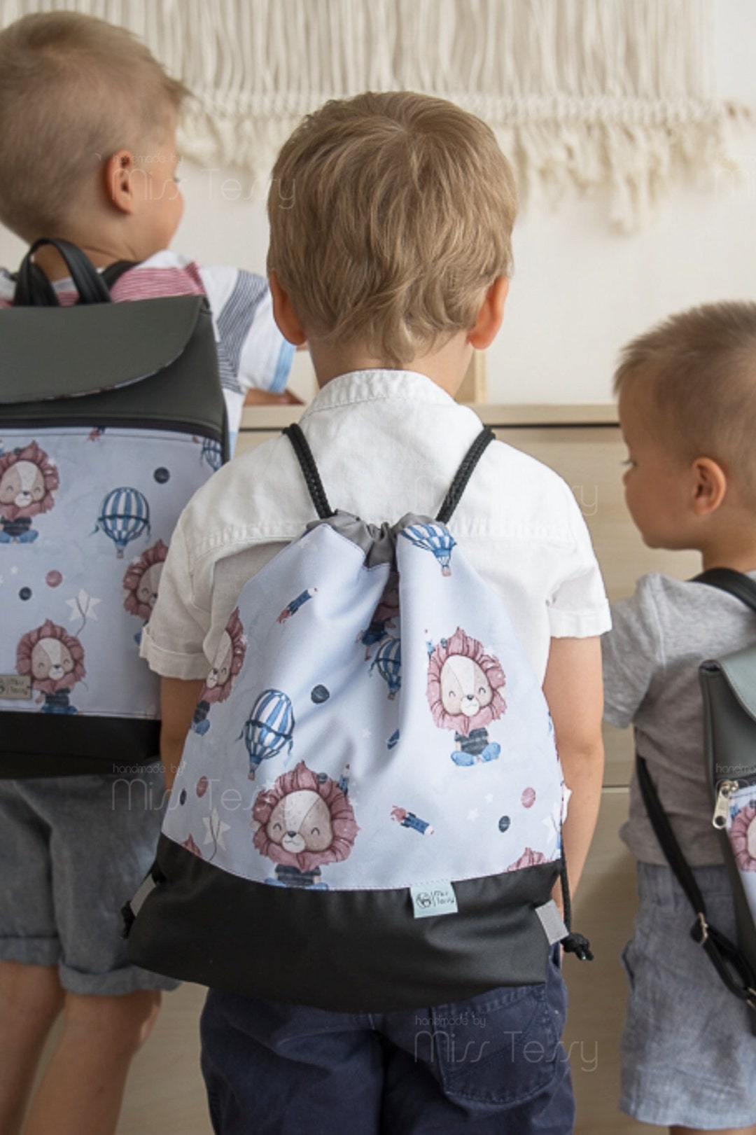 Little Prince Bag | Personalized Kids Drawstring Bag for Boys ...