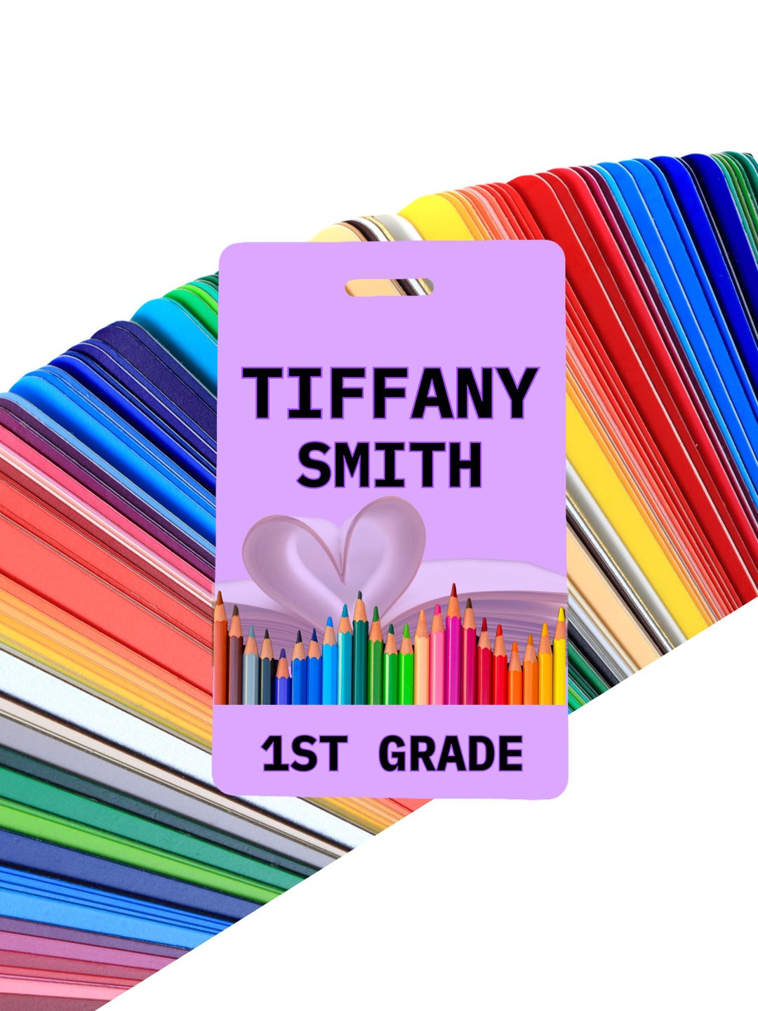 BACK TO SCHOOL Bag Tags, Bag Tags With Loop,double Sided, Backpack Tag ...