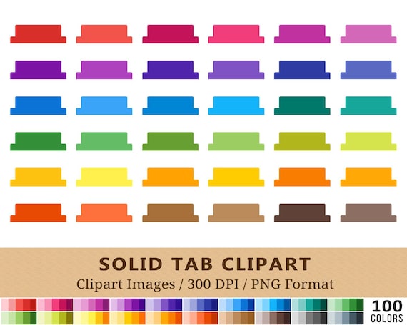 Photo Corner Tabs Clipart