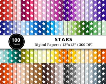 100 Square Clipart Rainbow Colors Planner Stickers clip - Etsy UK