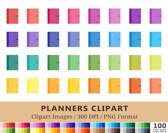 Clipboard Clipart. 50 Rainbow Color Clipboards. Digital - Etsy