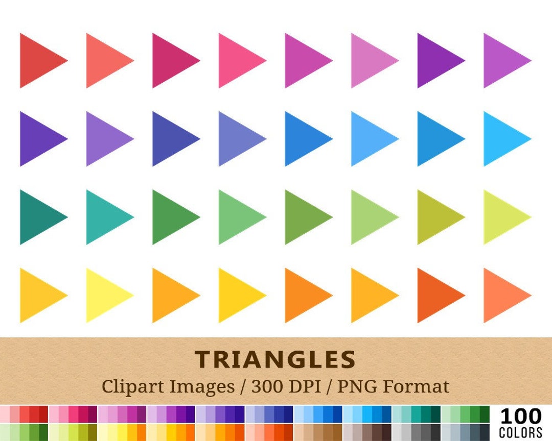 Cute Triangle Clipart