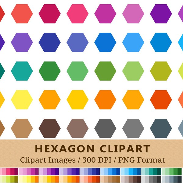 Hexagon Stickers - Etsy