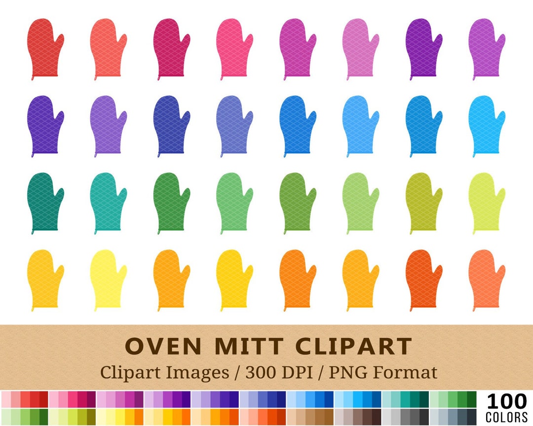 100 Oven Mitt Clipart, Glove Clip Art, Food Cooking, Kitchen, Chef ...