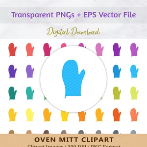 100 Oven Mitt Clipart, Glove Clip Art, Food Cooking, Kitchen, Chef ...