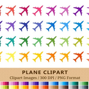 100 Airplane Clipart Clipart, Aeroplane Clip Art, Jet Flying, Rainbow ...