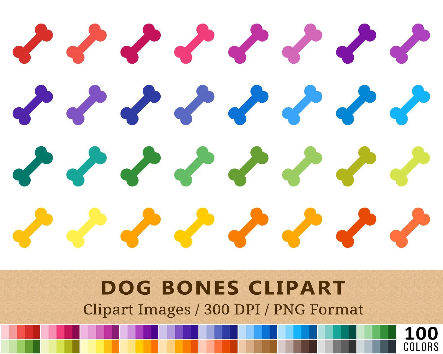 Clip Art Dog Bone