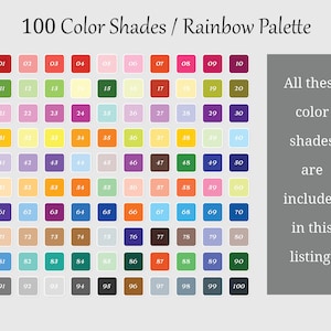 100 Paw Prints Clipart, Dog Cat Paw Clip Art, Rainbow Colors, Vector ...