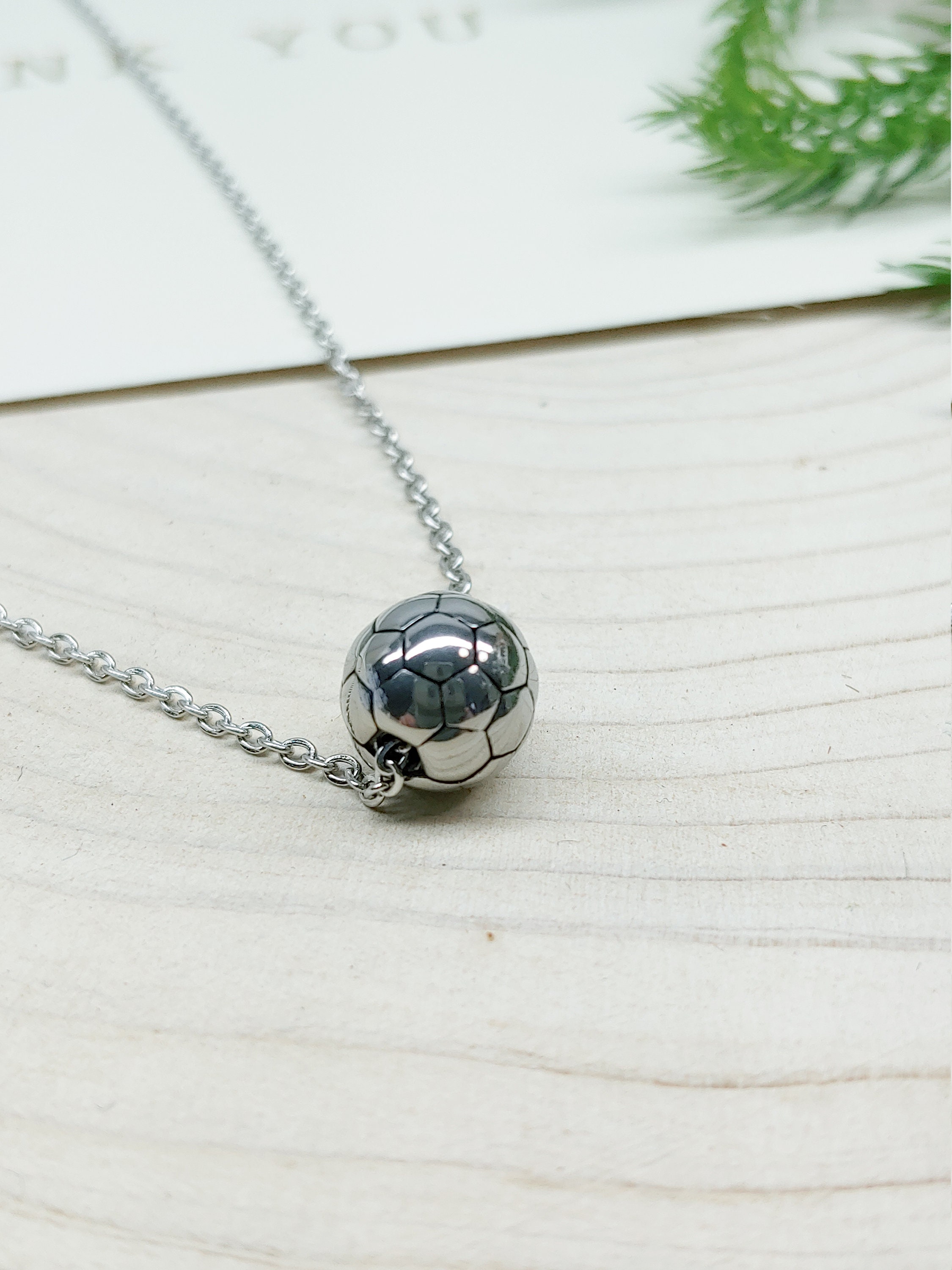 Soccer Ball Necklaces, Football Necklace, Soccer Necklaces Sporty Style ...