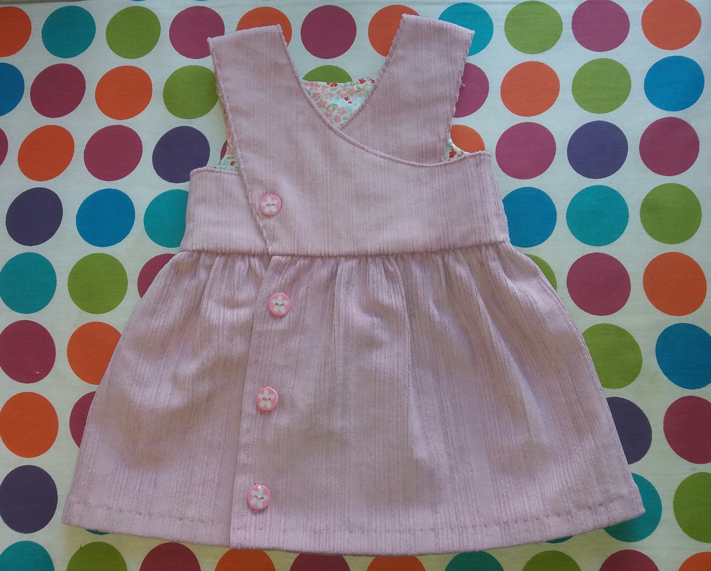 Handmade Crossover Pinafore Dress - Etsy