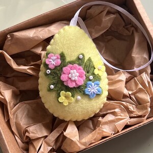 Felt Easter Ornament, Easter Tree Decor, Felt Easter Tree Ornament ...