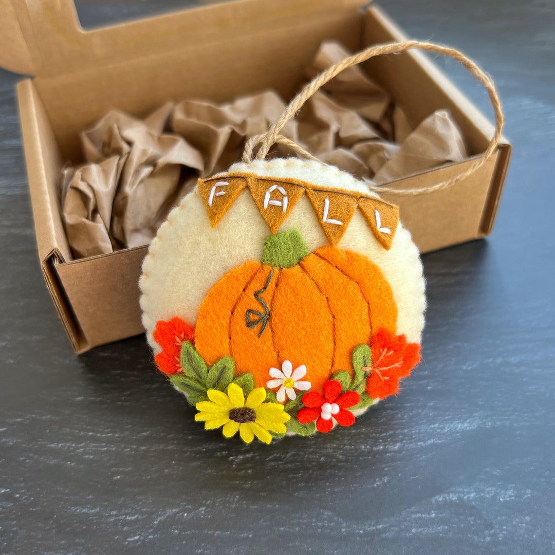 Fall Tree Decoration, Pumpkin, Fall Decorations, Hanging Pumpkin ...