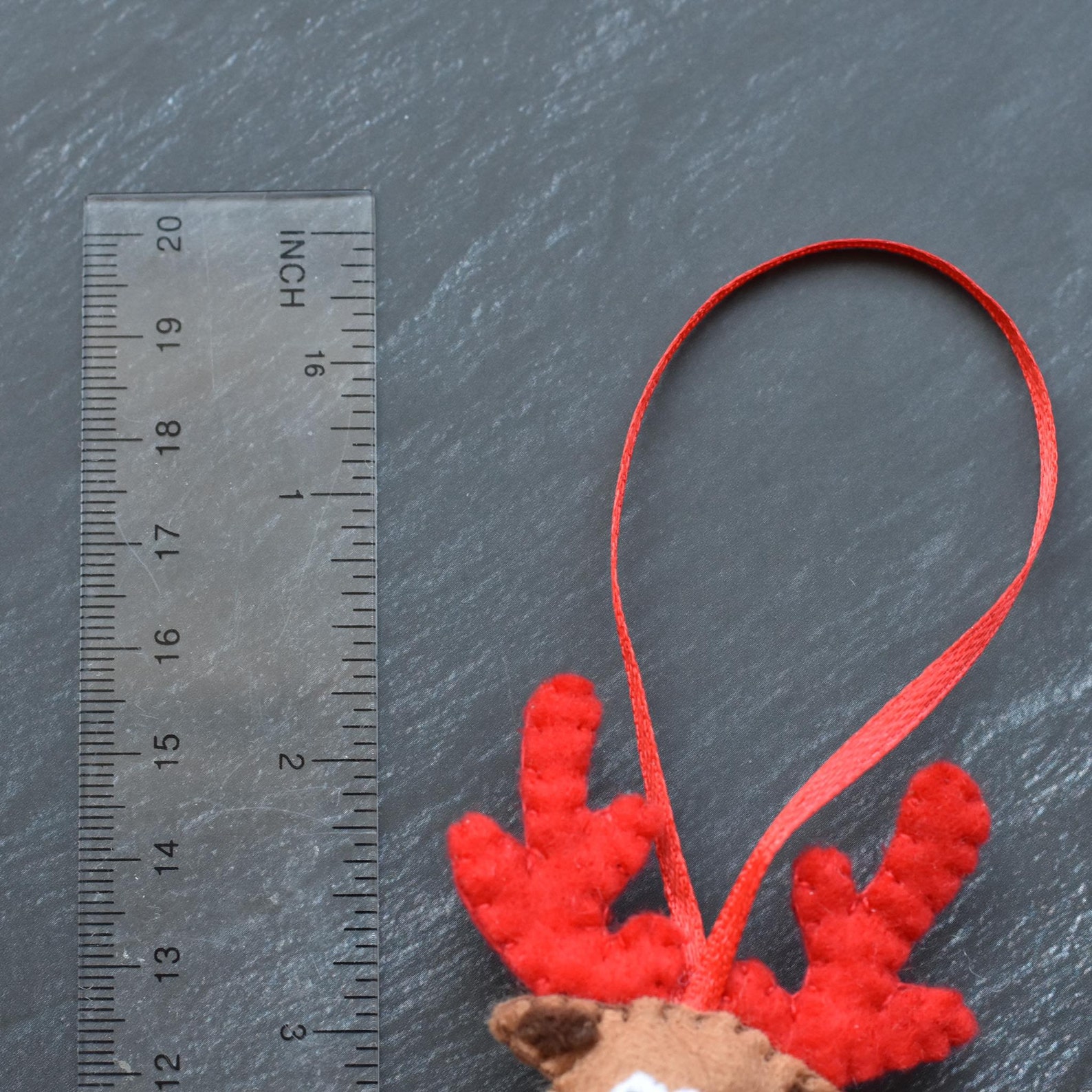Felt Reindeer Ornament Christmas Decoration Christmas Tree - Etsy