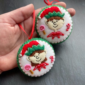Personalised Christmas Elf, Christmas Decorations, Christmas Ornaments ...