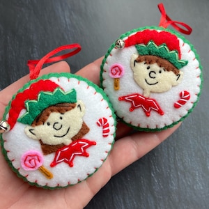 Personalised Christmas Elf, Christmas Decorations, Christmas Ornaments ...