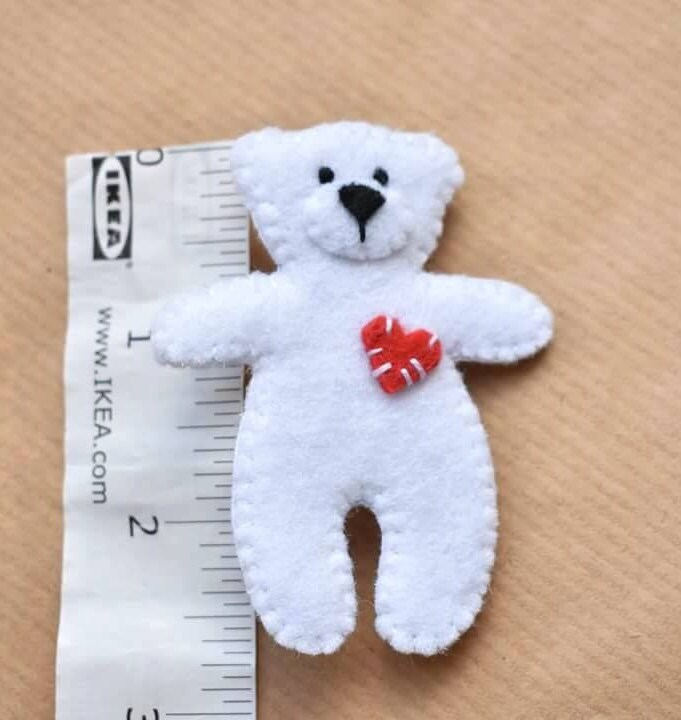 Teddy Bear Brooch Animal Brooch Animal Pin Bear Brooch - Etsy