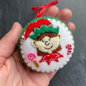 Personalised Christmas Elf, Christmas Decorations, Christmas Ornaments ...