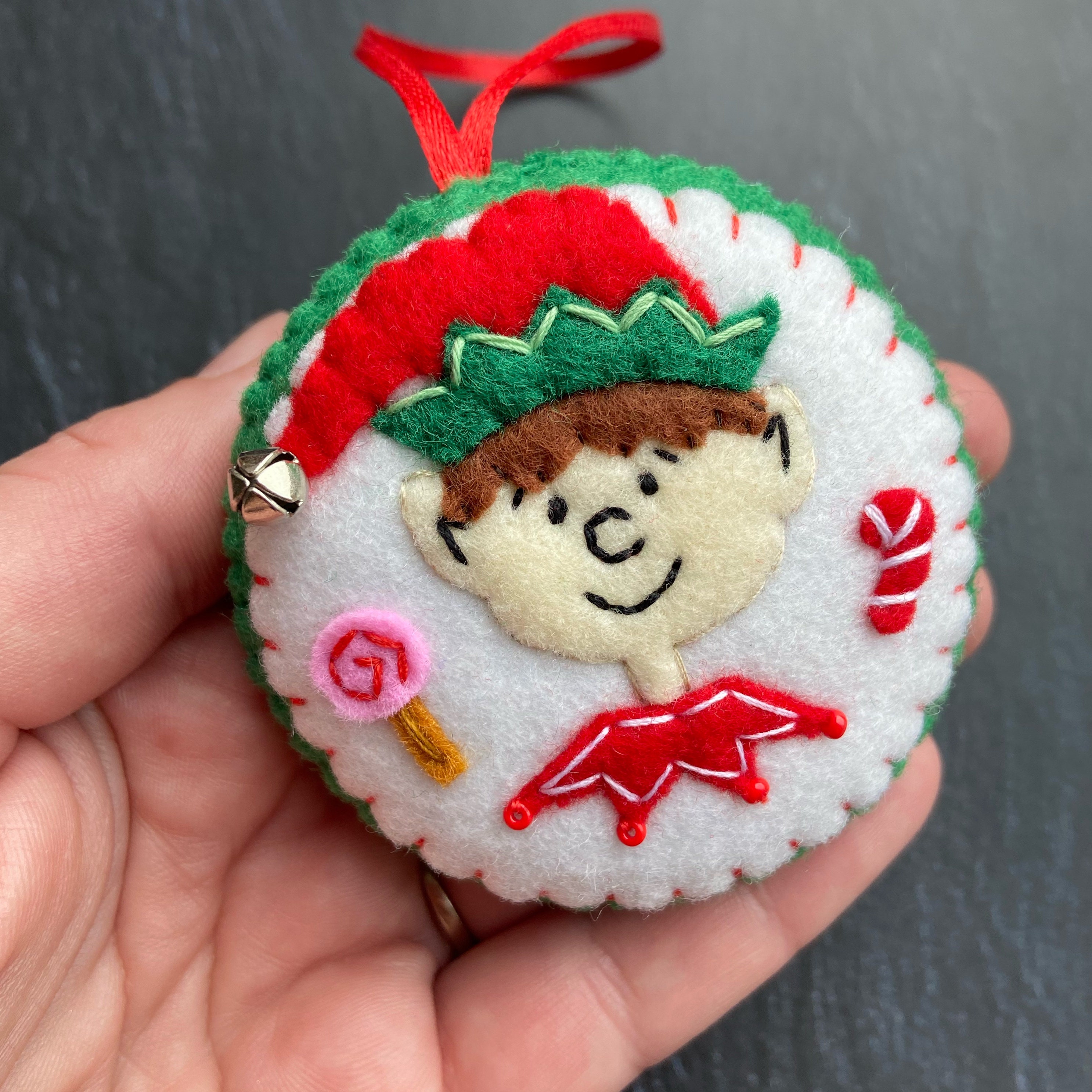 Personalised Christmas Elf Christmas Decorations Christmas - Etsy