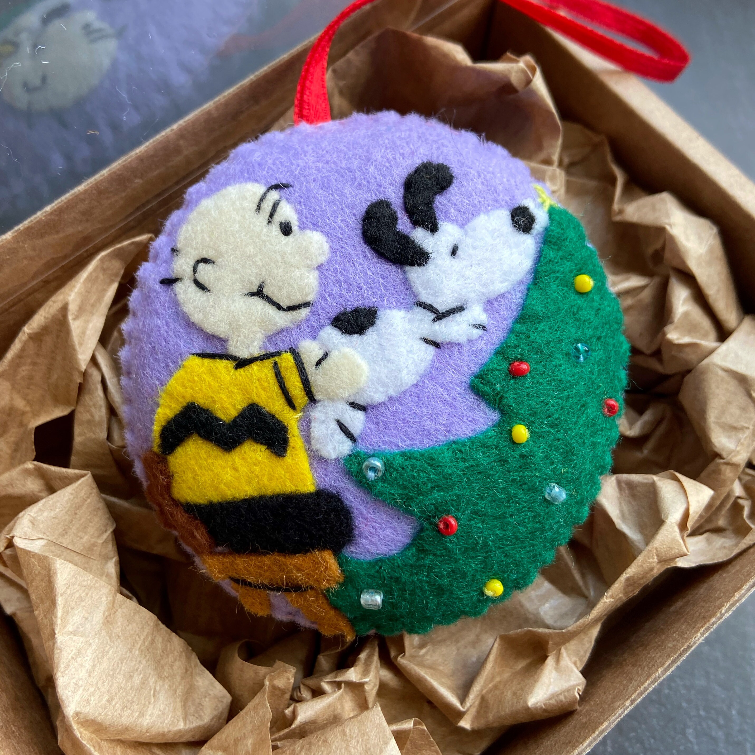 Christmas Decorations Snoopy Christmas Felt Christmas - Etsy