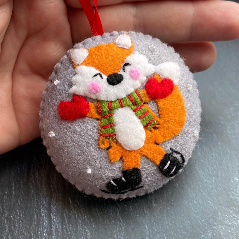 Felt Fox - Etsy
