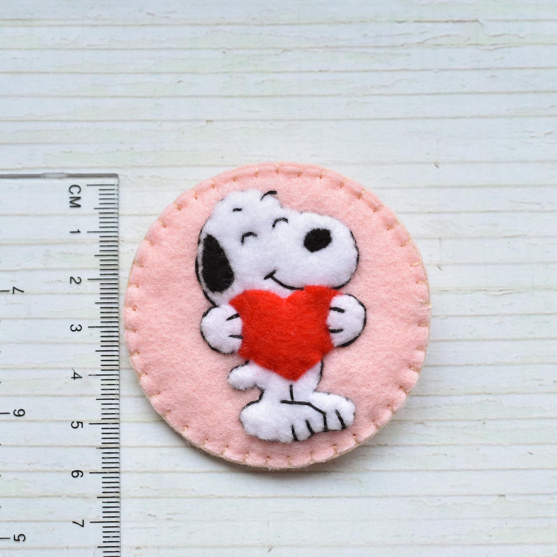 Felt Snoopy Brooch Felt Brooch Snoopy Brooch Snoopy Snoopy | Etsy