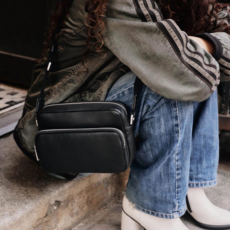 Crossbody Bag PDF Pattern: Unisex Daily Bag Template (DXF) - Etsy
