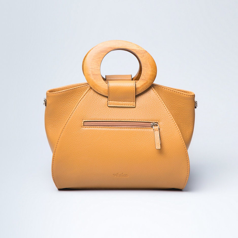 Leather Tophandle Bag Template: DIY Sewing Pattern With 3d-printed ...