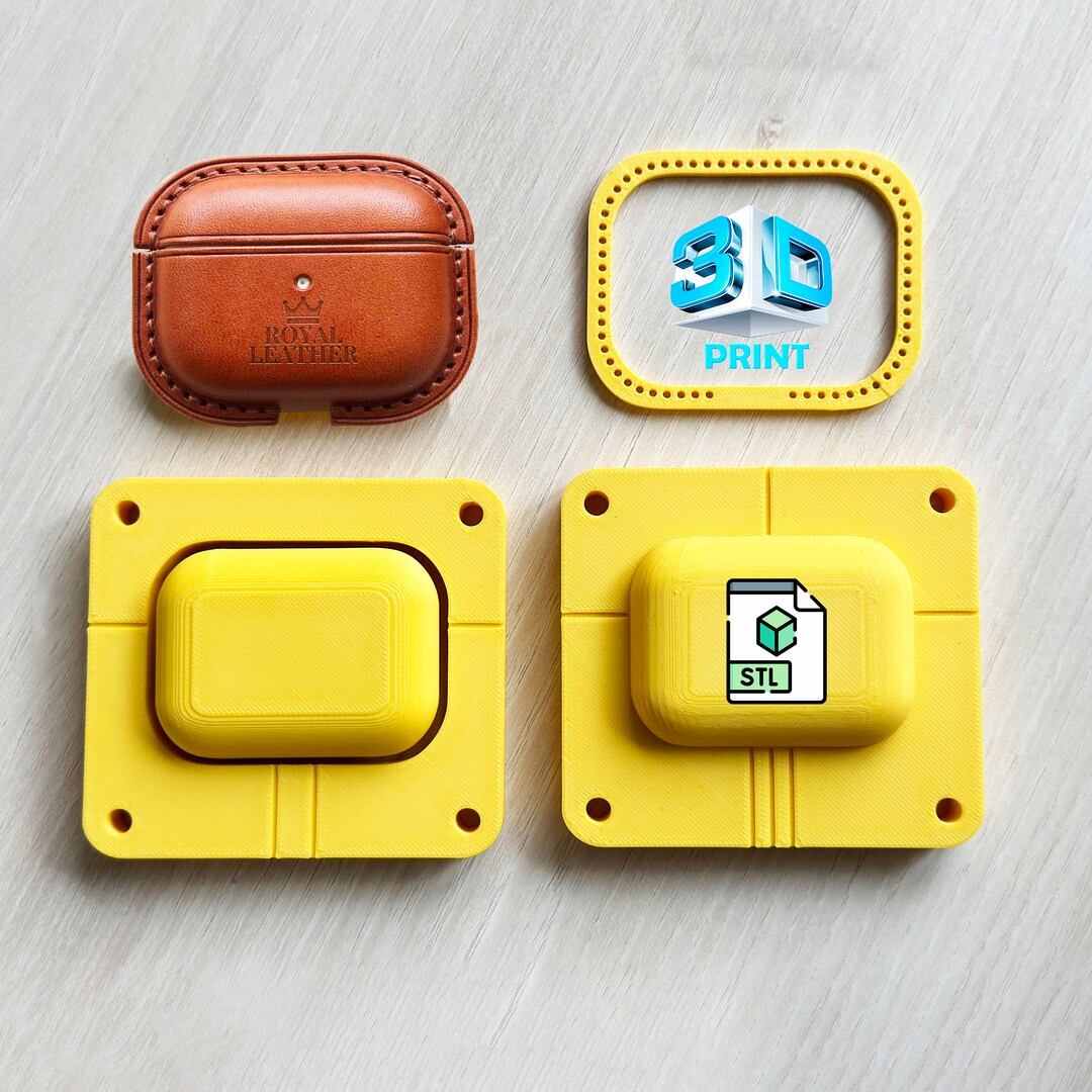 STL Mold Airpods 3 Generations Leather Case Print Digital STL - Etsy