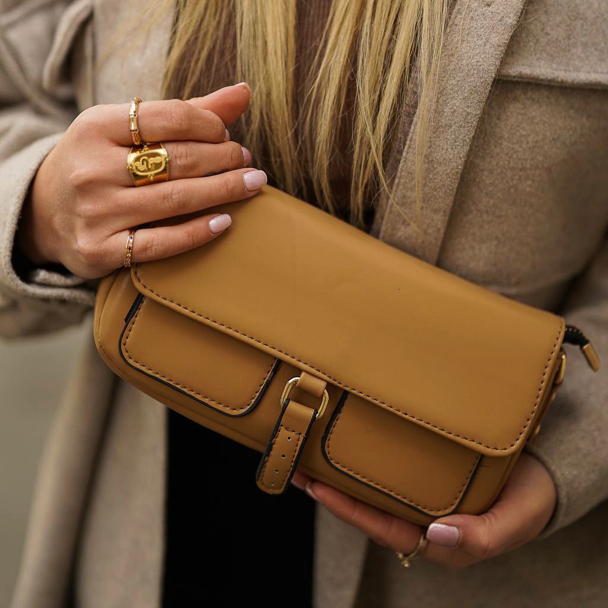 Crossbody Bag PDF Pattern: Leather Shoulder Bag Template - Etsy