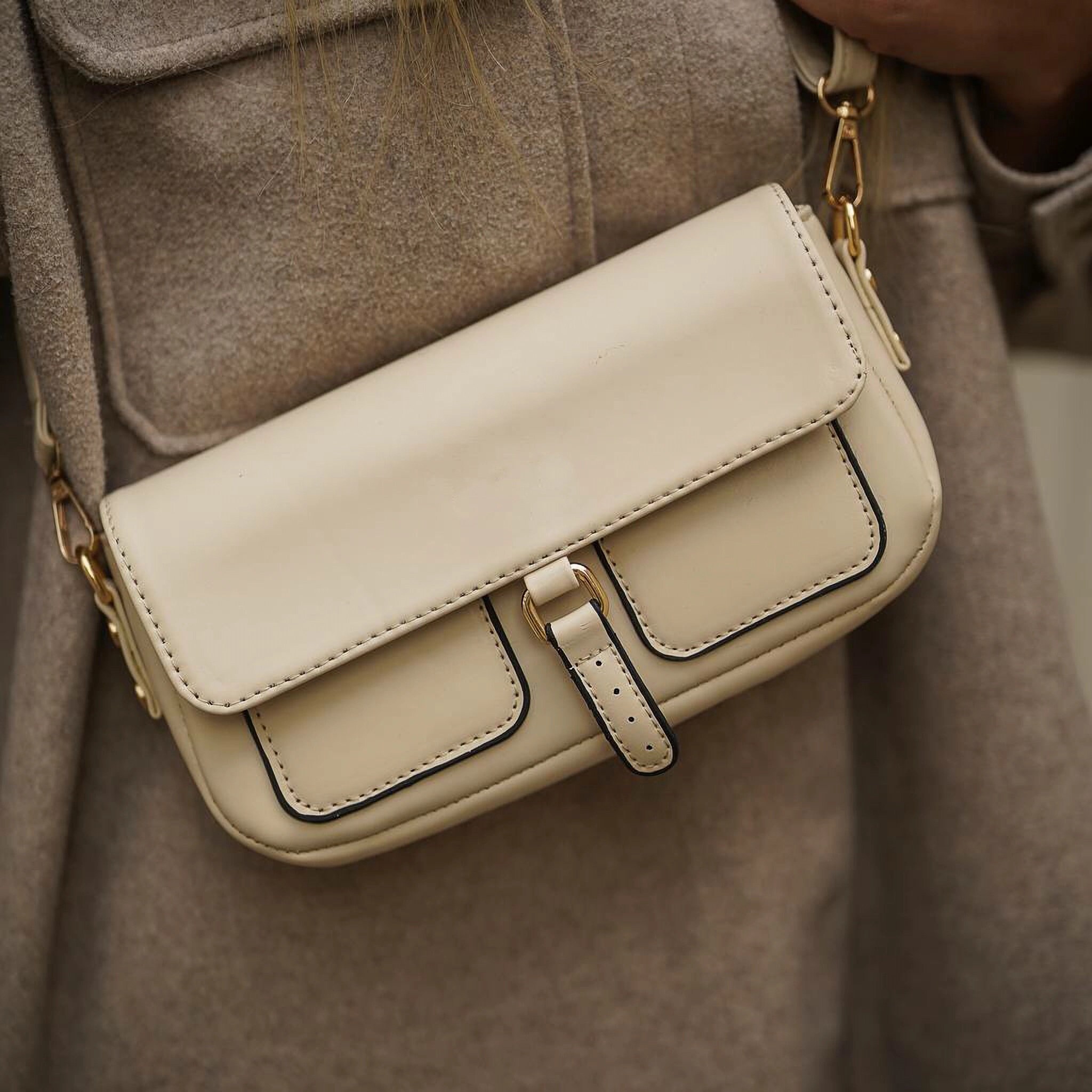 Crossbody Bag PDF Pattern: Leather Shoulder Bag Template - Etsy