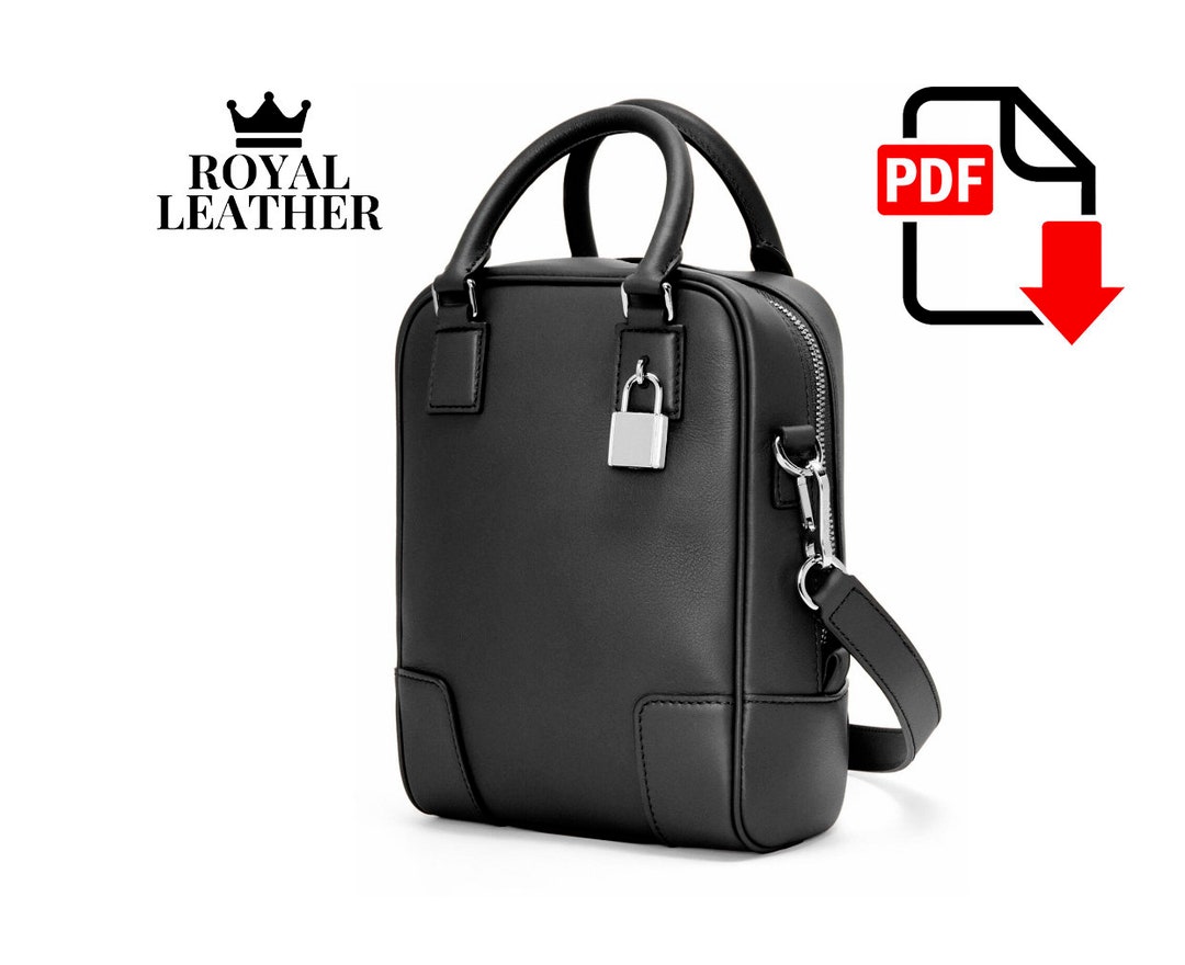 Leather Crossbody Bag PDF Pattern: Shoulder Bag Template (a4/letter) - Etsy
