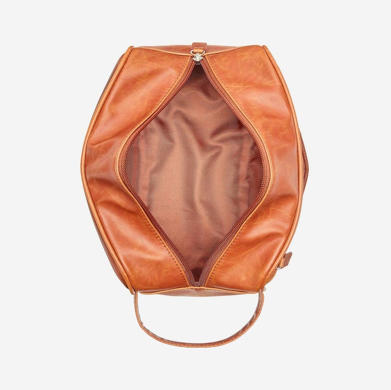 PDF & DXF Leather Toiletry Bag Pattern: Dopp Kit Template for Laser ...