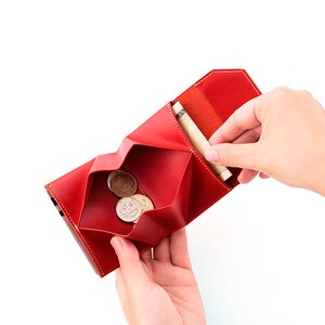 PDF Pattern Coin Purse Leather Coin Pouch Template Leather Bag Pattern ...