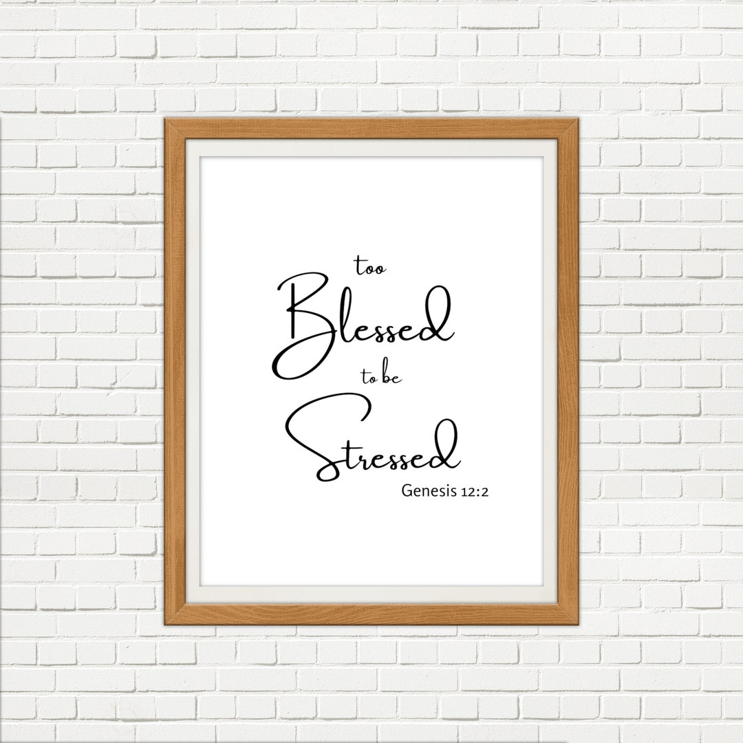 Christian Bible Verse Printable Quote, Christian Inspiration Wall Art ...