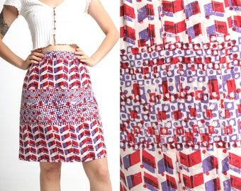 1970s mini skirt | Etsy