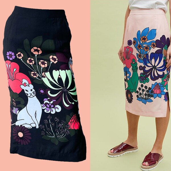 Cat Skirt - Etsy