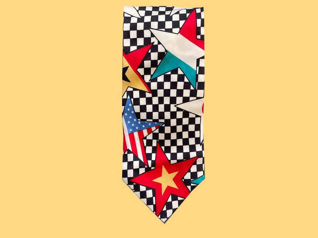 Vintage 80s Byblos International Flags Print Necktie, 1980s, 80s, World ...