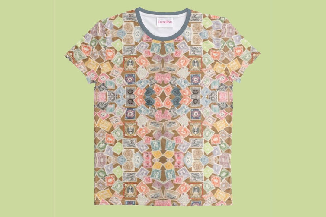 Stamp Collector Print T-shirt, Postal, Postage, Philately, Philatelic ...