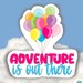Adventure is Out There Sticker, Pixar up Sticker, Travel Sticker, Walt ...