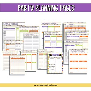 Halloween Planner Printable, Halloween Party Planning Kit, Halloween ...