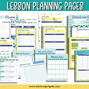 Printable Homeschool Planner, Homeschool Planner Printable, Homeschool ...